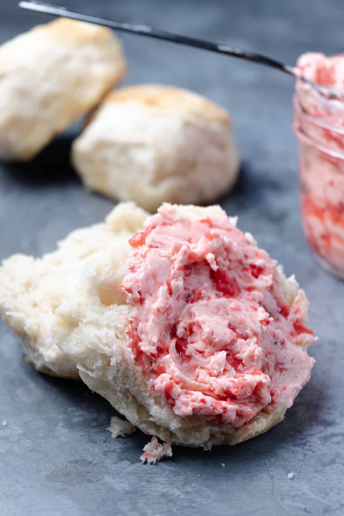 Whipped Strawberry Butter - Mandi of the Mountains