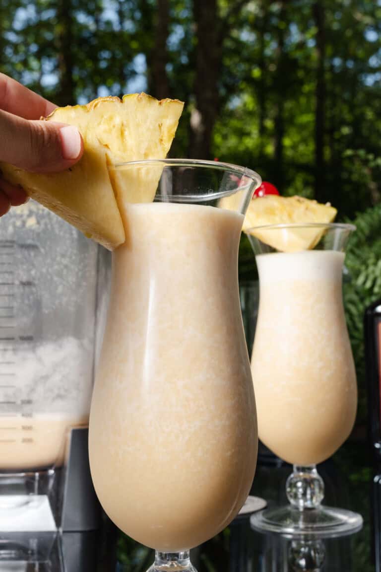 Piña Colada with Dark Rum & Fresh Pineapple - Mandi of the Mountains
