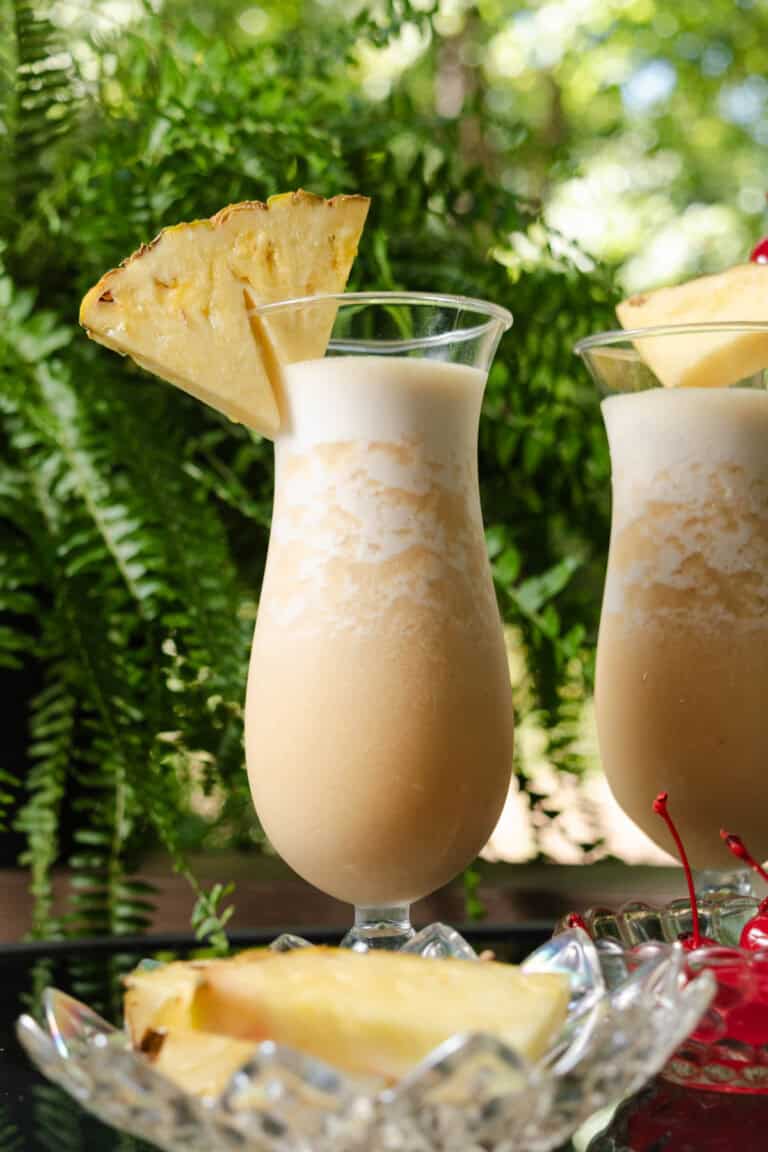 Piña Colada with Dark Rum & Fresh Pineapple - Mandi of the Mountains
