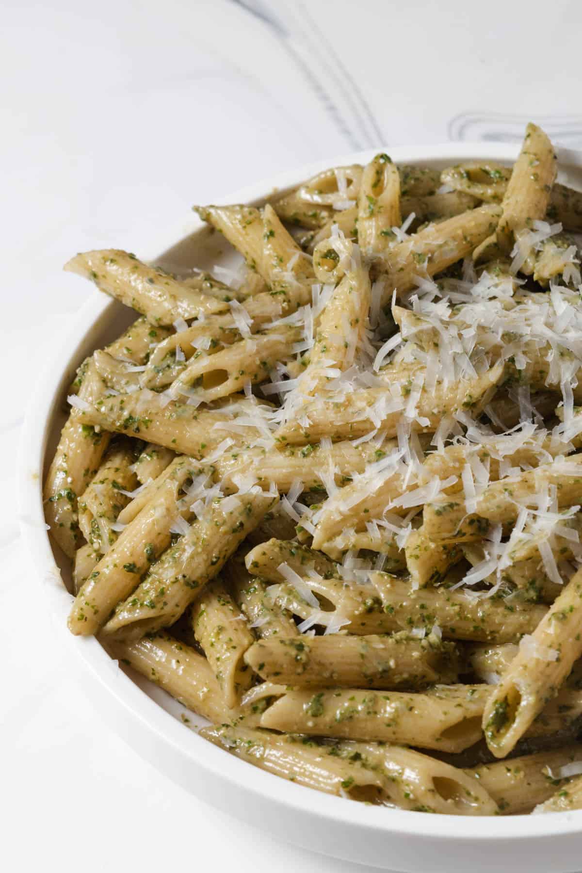 Easy 5 Minute Pesto + Freezing Basil Pesto - Mandi of the Mountains