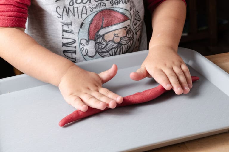 Christmas Playdough Recipe with Peppermint and Vanilla Scents - Mandi ...
