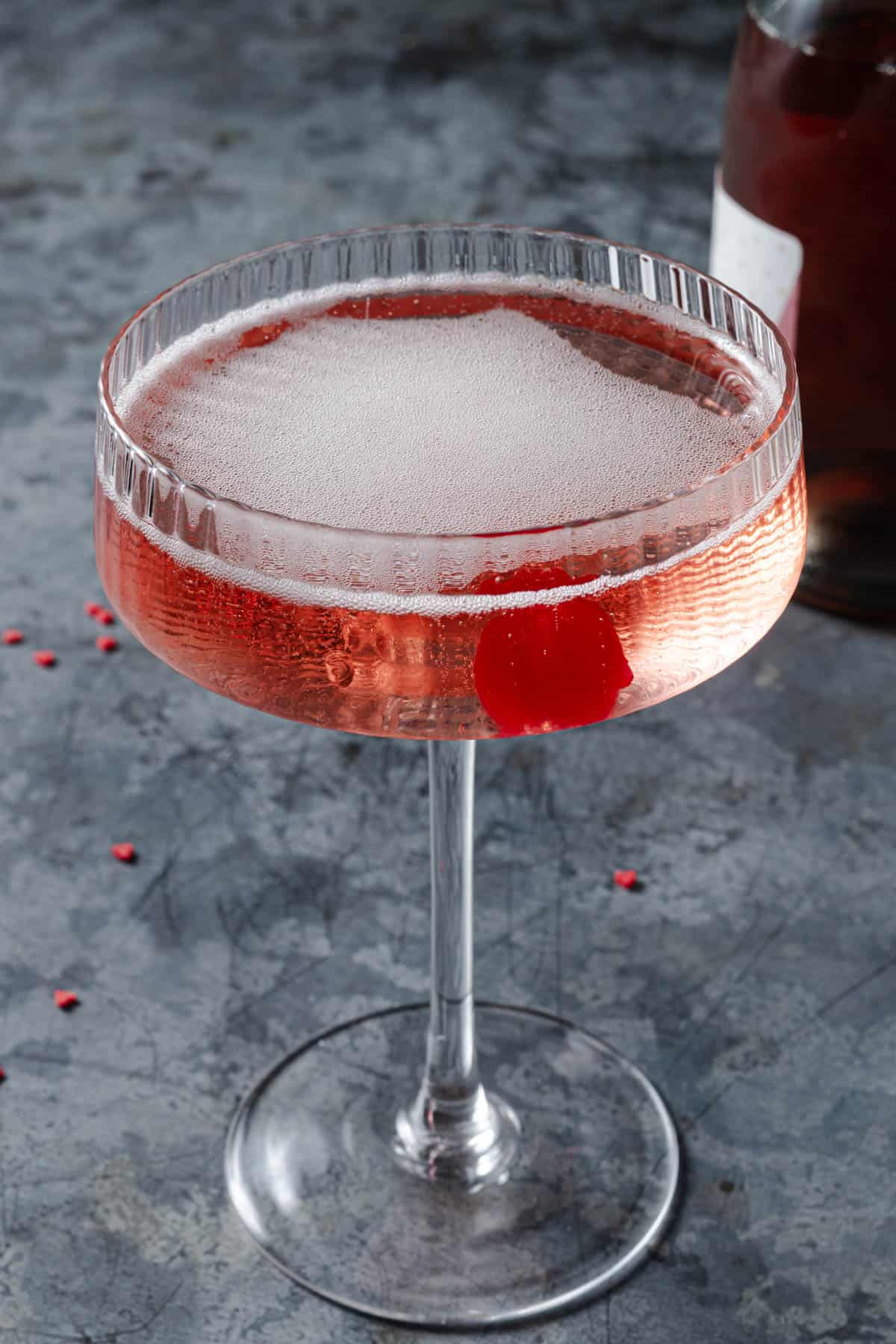 Pink Champagne Cocktail - Mandi of the Mountains