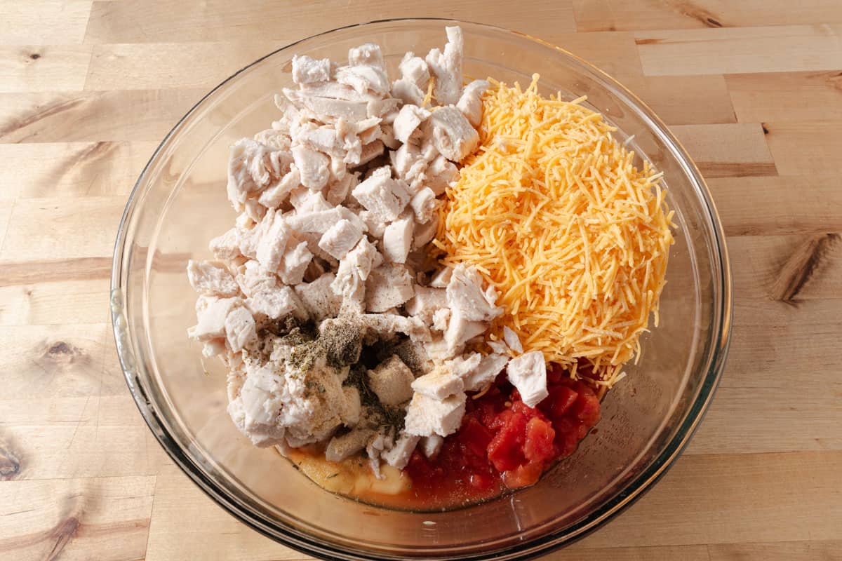 Chicken Spaghetti with Rotel - Mandi of the Mountains