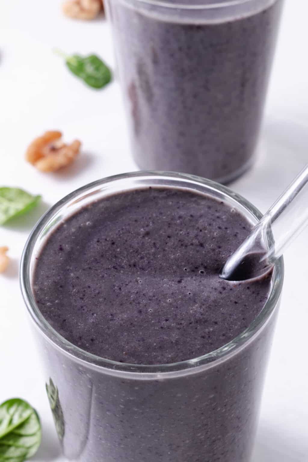 Brain Booster Smoothie (Blueberry, Walnut, & Spinach) - Mandi of the ...