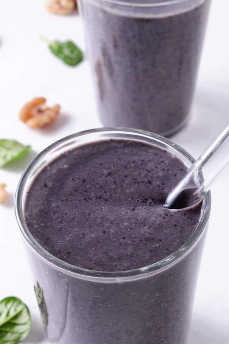 Brain Booster Smoothie (Blueberry, Walnut, & Spinach) - Mandi of the ...